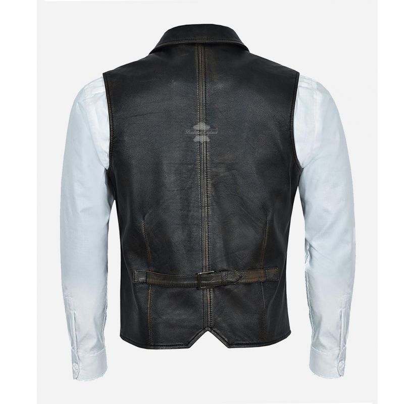 ANDY LEATHER WAISTCOAT FOR MEN'S – Boutique England