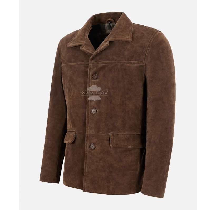 BRANT Men's Boxy Fit Suede Blazer – Boutique England