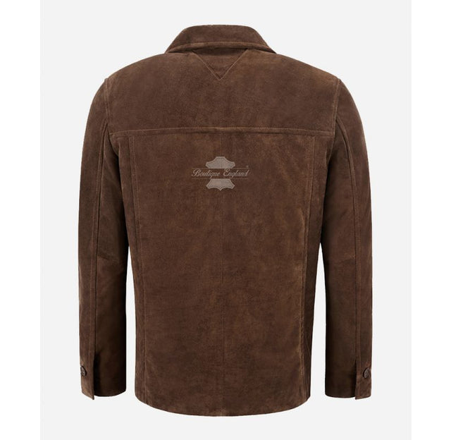 BRANT Men's Boxy Fit Suede Blazer – Boutique England