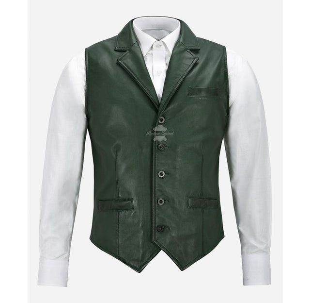 ANDY LEATHER WAISTCOAT FOR MEN'S – Boutique England